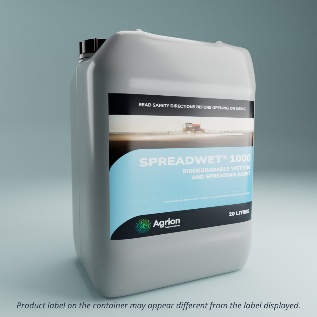 SPREADWET® 1000 - Biodegradable Wetting | Agrion Crop Solutions®